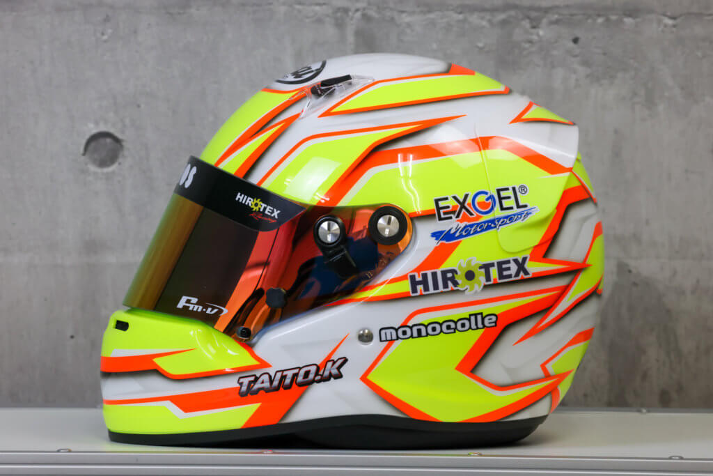 Helmet paint 222 ARAI CK6 Taito Kato