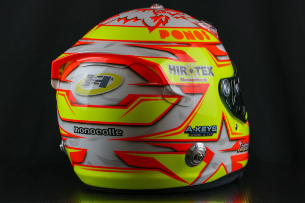 HELMET PAINT 249 ARAI GP6 TAITO KATO monocolle