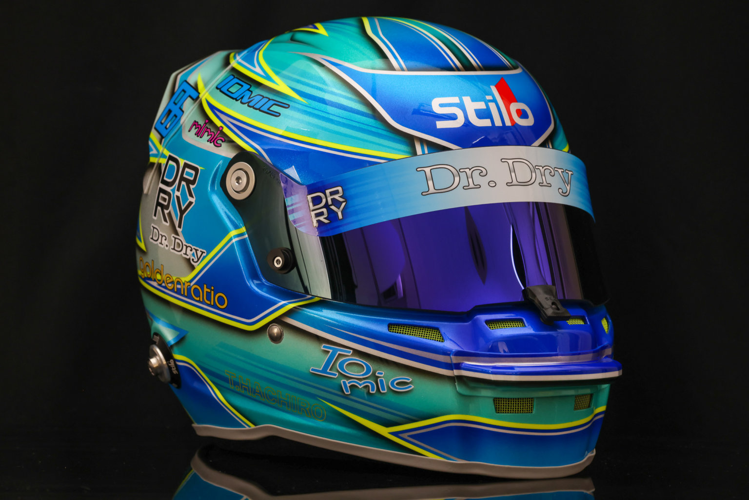 HELMET PAINT 258 STILO ST5 FN CARBON Dr.Dry
