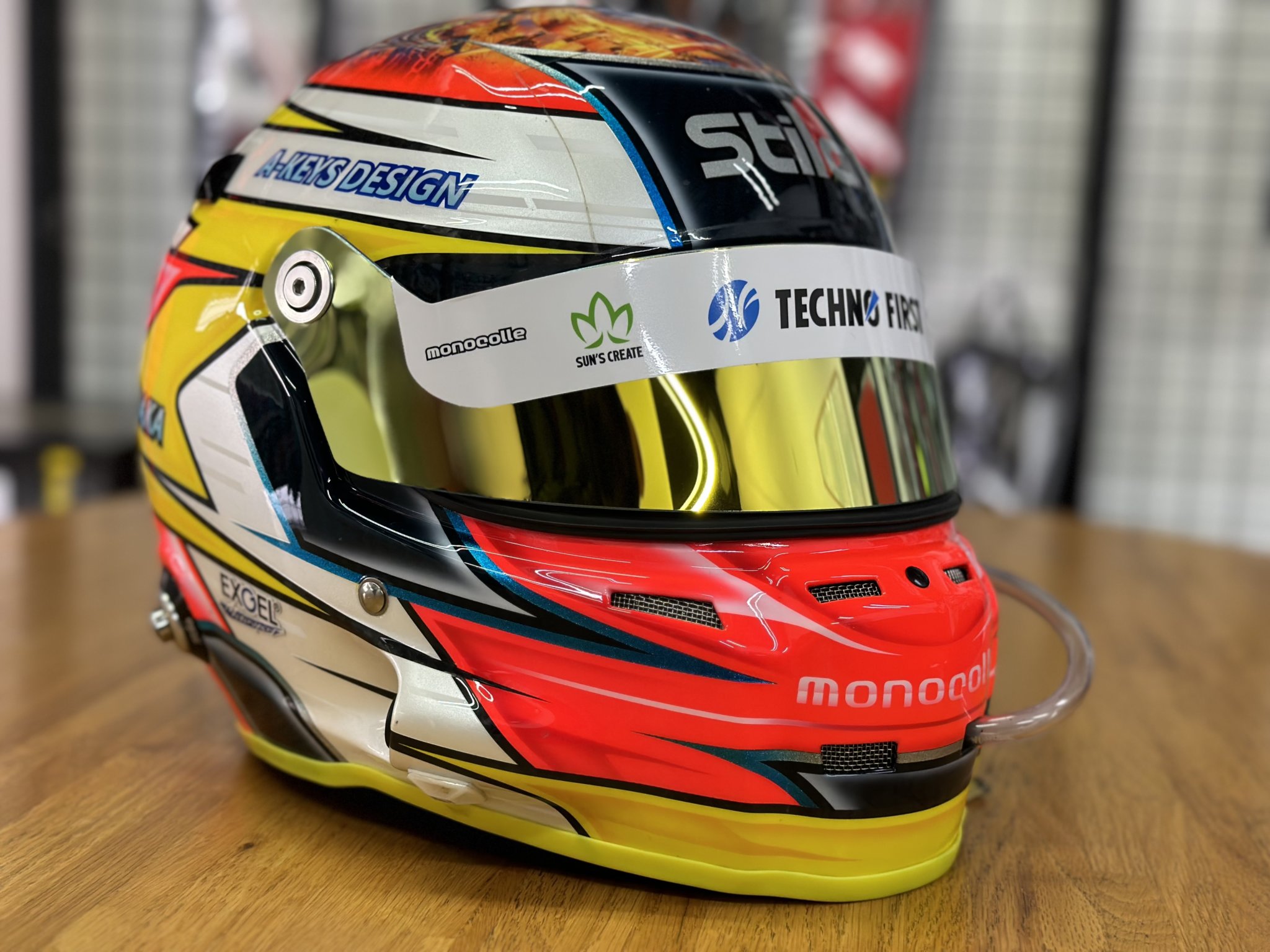 STILO SHORT VISOR for Touring car