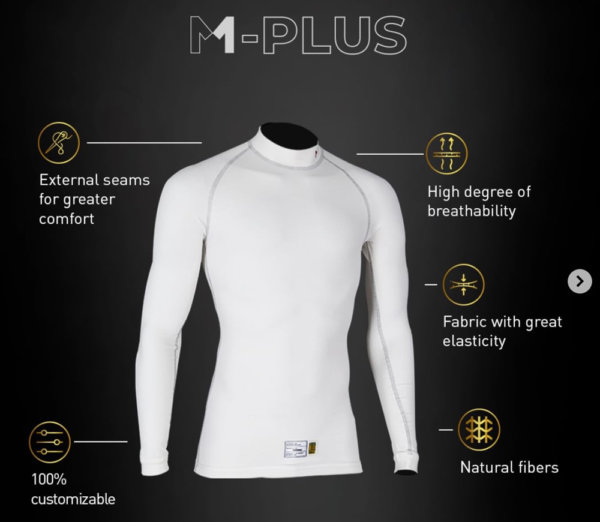 monocolle MARINA M-PLUS FIA UNDERWEAR