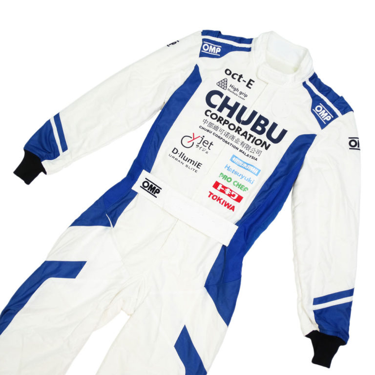 OMP ONE S BASE CUSTOM RACING SUITS Martini color