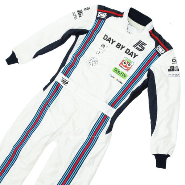 OMP ONE S BASE CUSTOM RACING SUITS Martini color